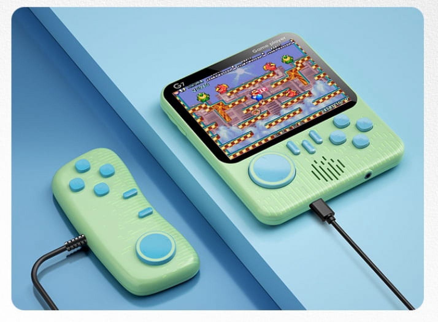 Consola de juegos delgada G7 Consola de juegos portátil nostálgica ...