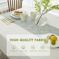 Embroidered Tablecloth for Dining Table,Dust Proof Spillproof Soil ...