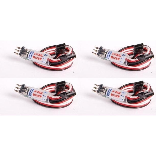 HobbyFlip Ultra Small V-Tail Servo Mixer Electronic Elevator Aileron ...