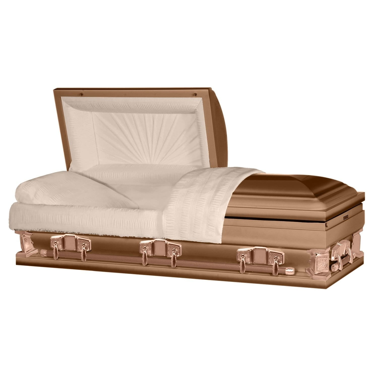 Titan Casket, Jupiter XL Series Steel Casket (29" Oversize) in Copper ...