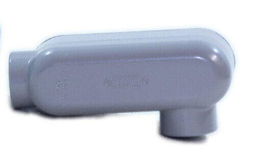 Eaton LR45 Conduit Body Material: Copper-Free Aluminum Diameter: 1-1/4 ...