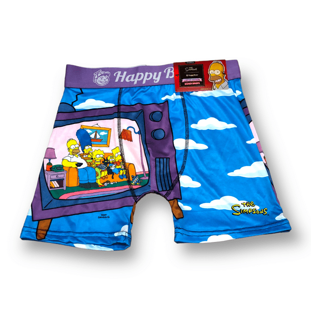 Happy Boxer Limited Edition The Simpsons Men's Boxer Briefs - Walmart.com