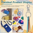 ACDANC 3 Sets Mini Crochet Hook Keychain,3 Size Aluminum Crochet ...