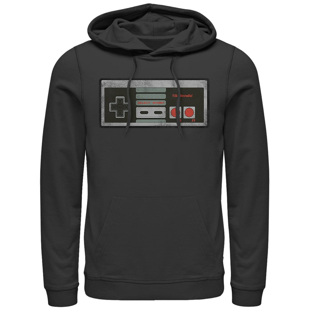 Nintendo - Nintendo Men's Classic NES Controller Hoodie (Print On ...