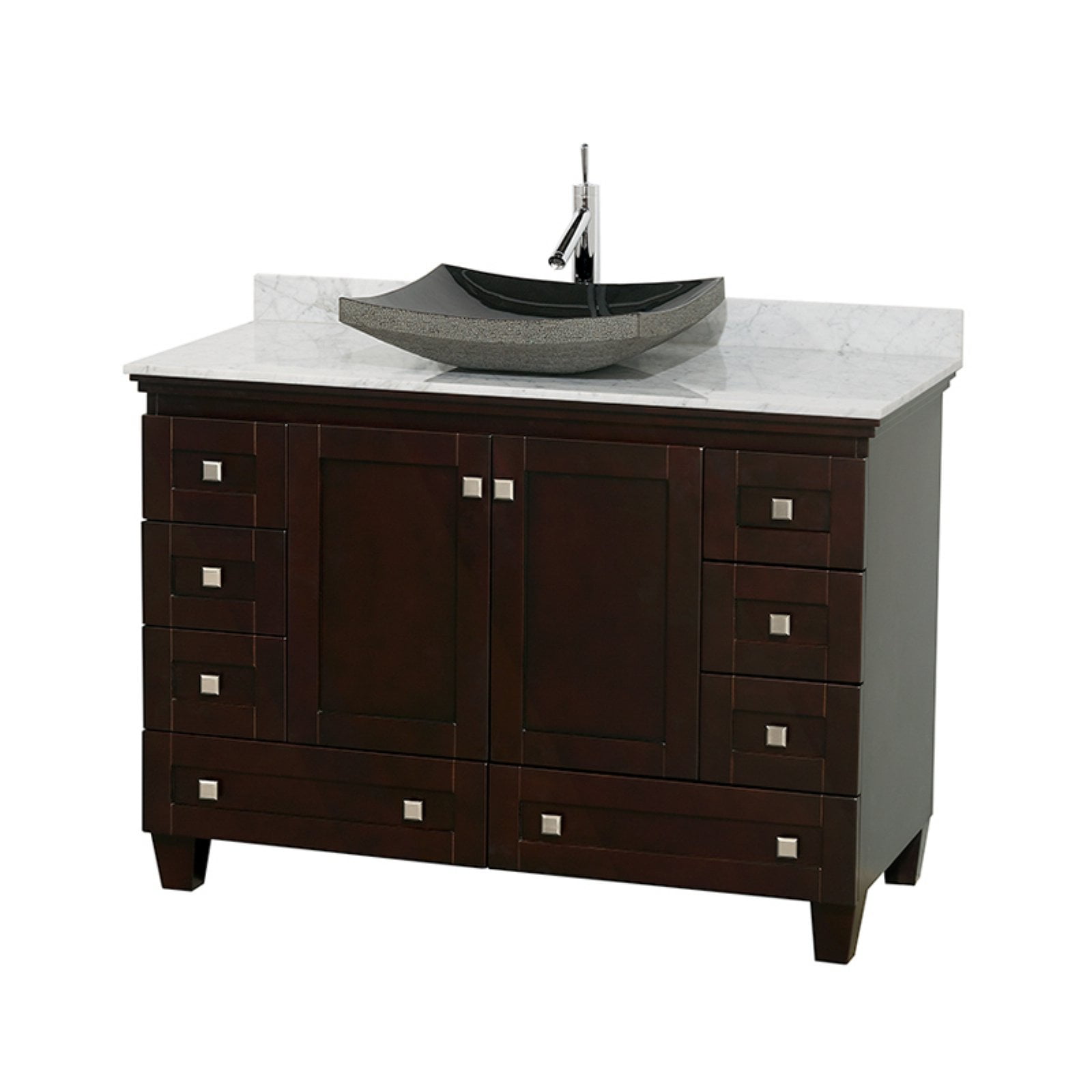 Wyndham Collection Acclaim 48 inch Single Bathroom Vanity in Espresso ...