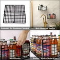 X-cosrack Foldable Wire Baskets for Kitchen, Large Stackable Metal ...