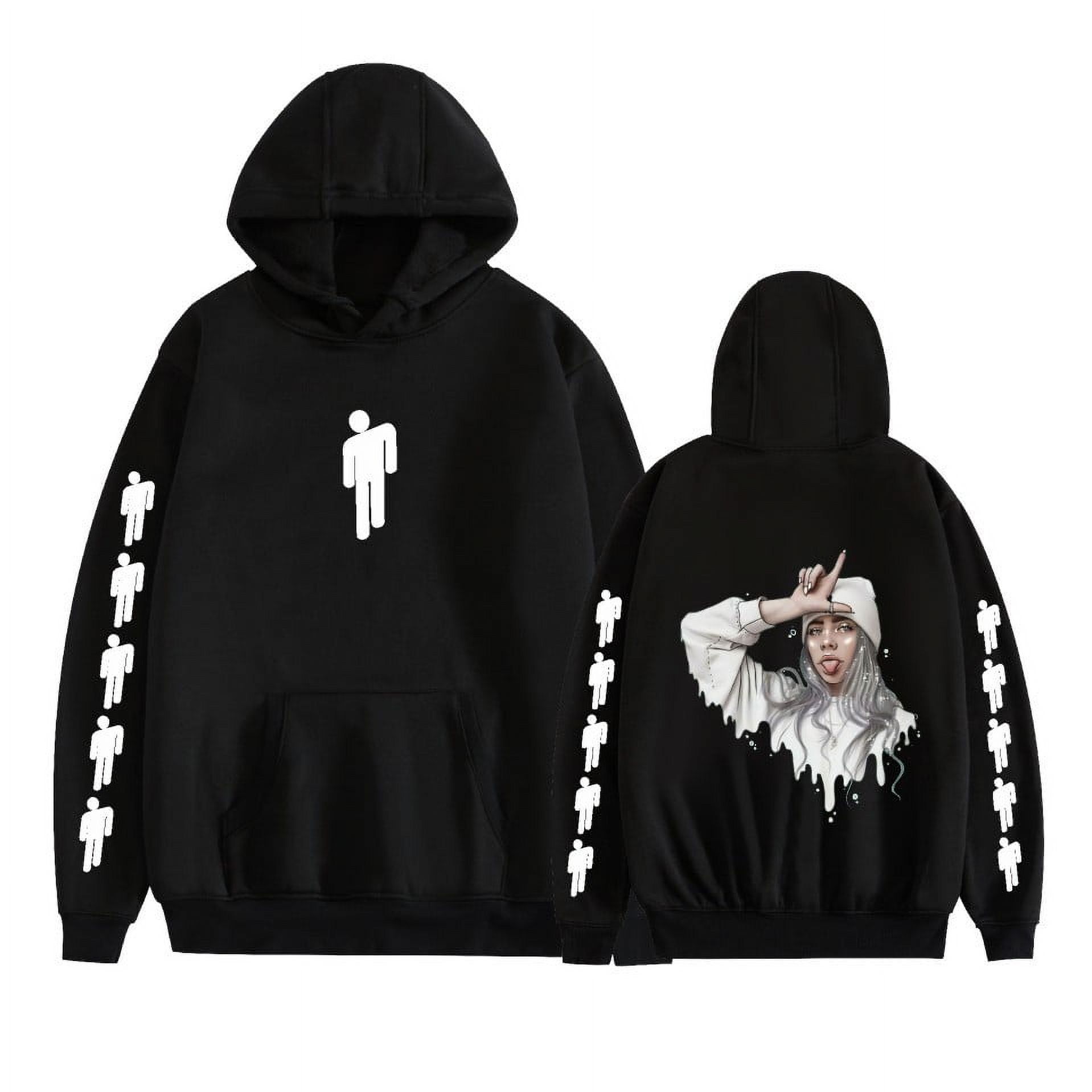 Click here for 7# Hoodie Trend Billie Eilish Sweatshirt Rapper Pe... prices