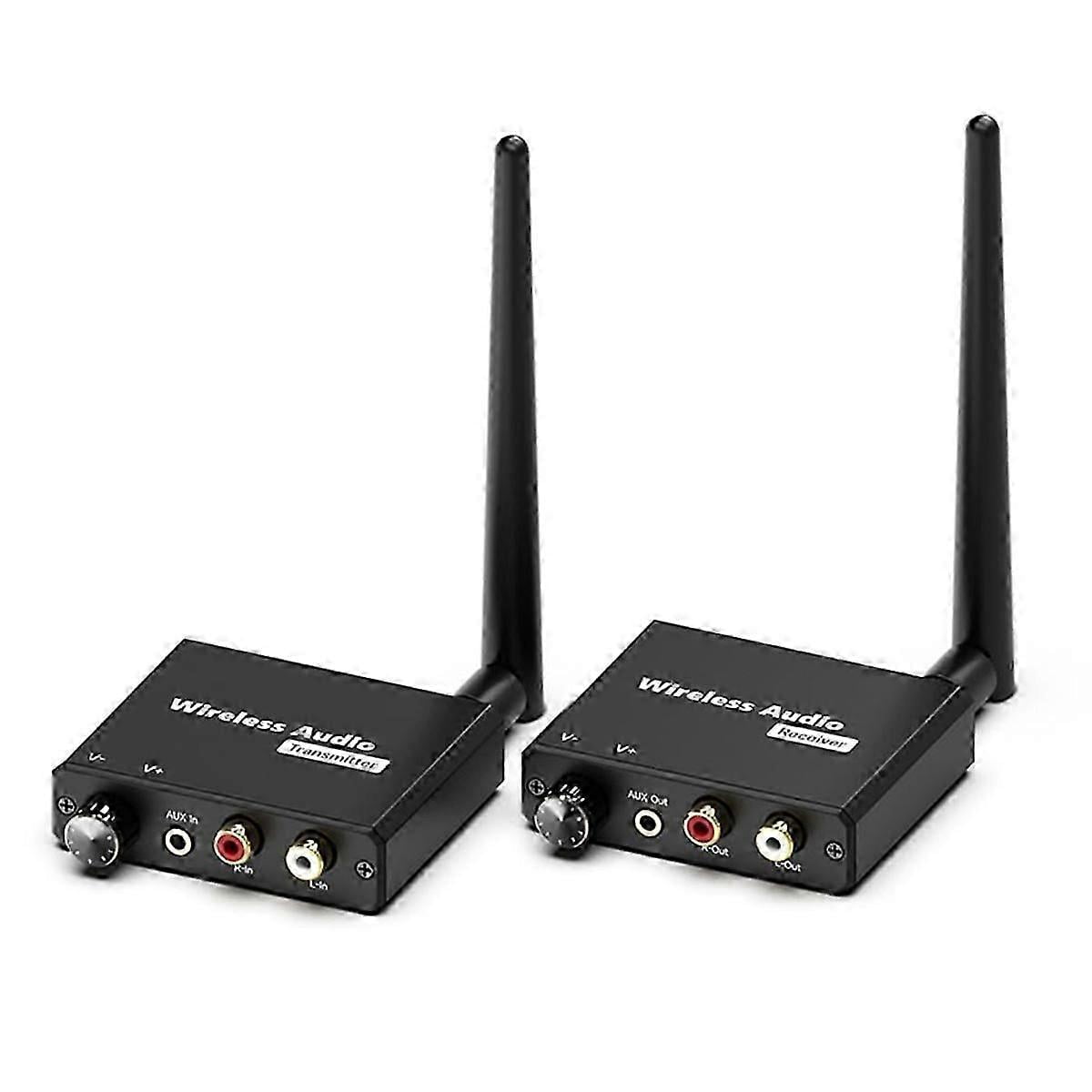 Wireless audio transmitter and receiver, 2.4 GHz wireless Hi-Fi ...