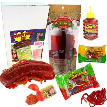 Blue Raspberry Pickle Kit KEF28 With Takis-Mexican Candy (Dulces ...