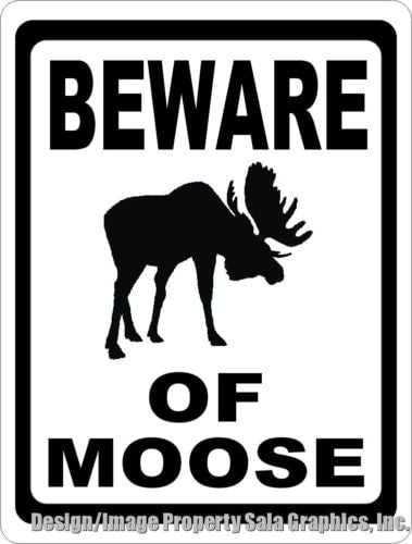 Beware of Moose Sign - Walmart.com