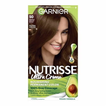 Garnier Nutrisse 5 Pack Nourishing Hair Color Cream, Medium Gold ...