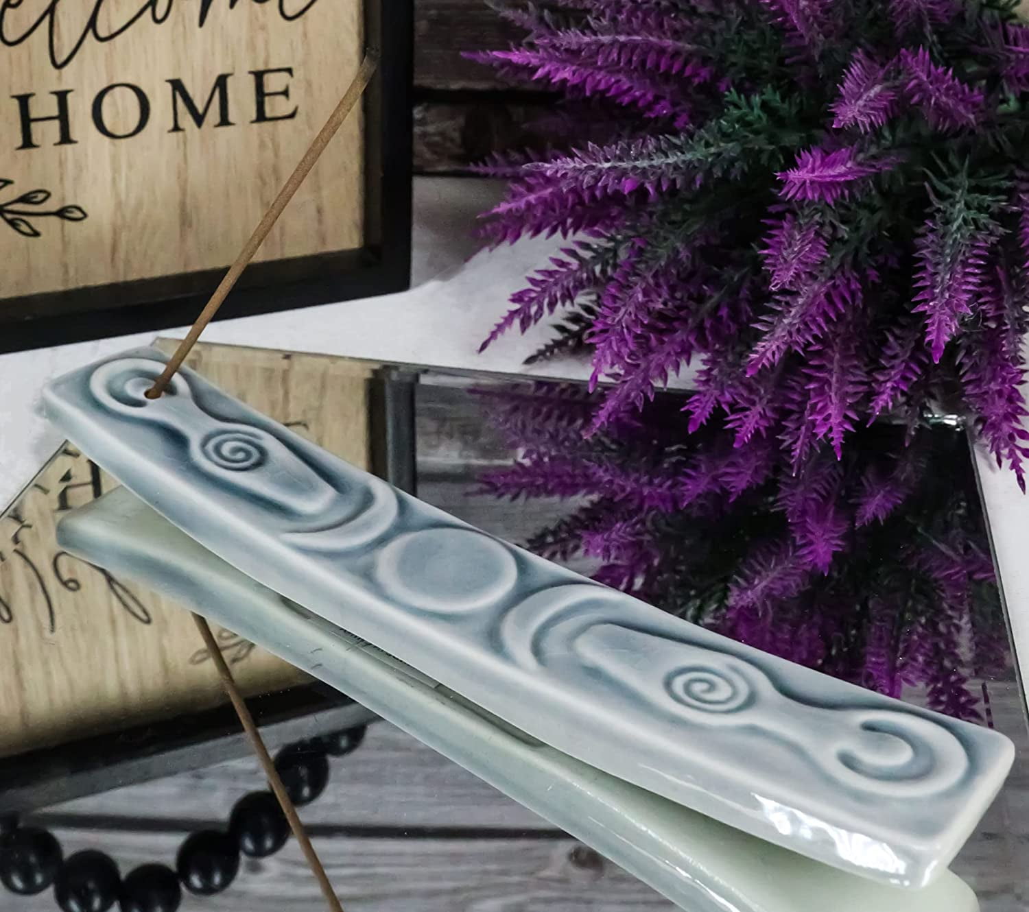 Wicca Spiral Yoga Shaman Sacred Moon Triple Goddess Incense Stick ...