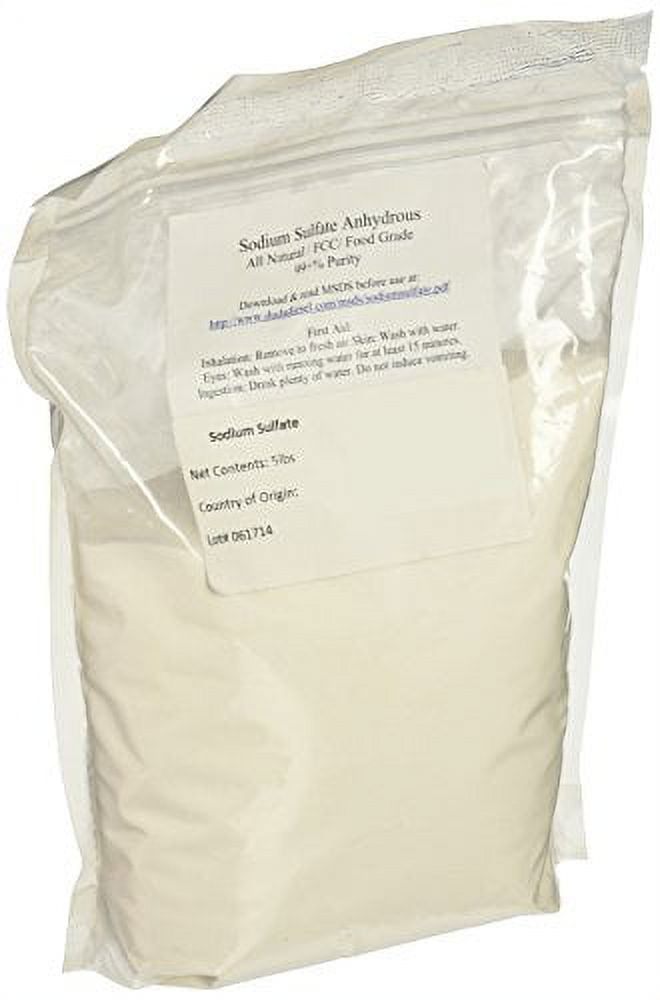 Anhydrous Sodium Sulfate Msds