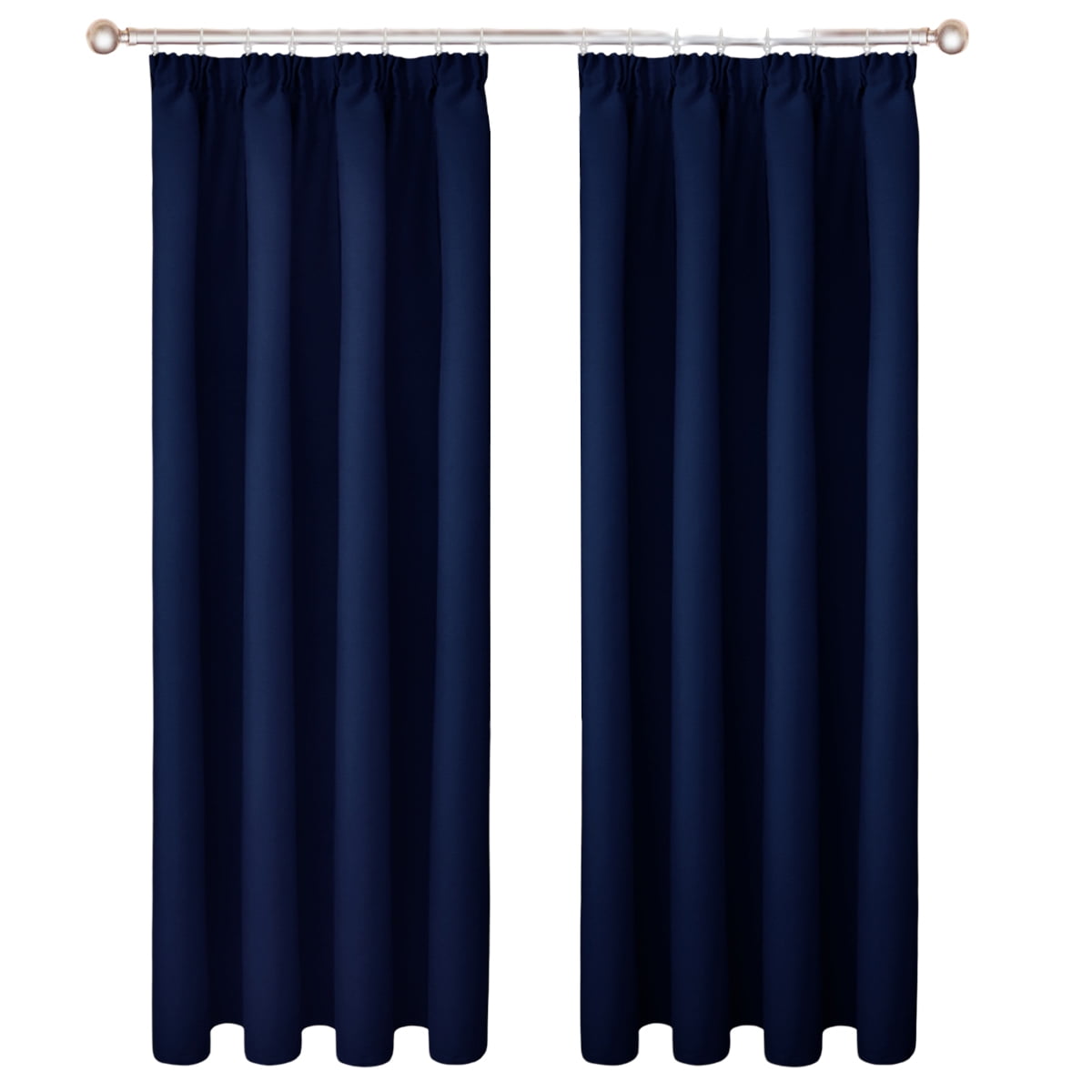 Click here for Njide Curtains With Rolled Edges  Opaque Blackout... prices
