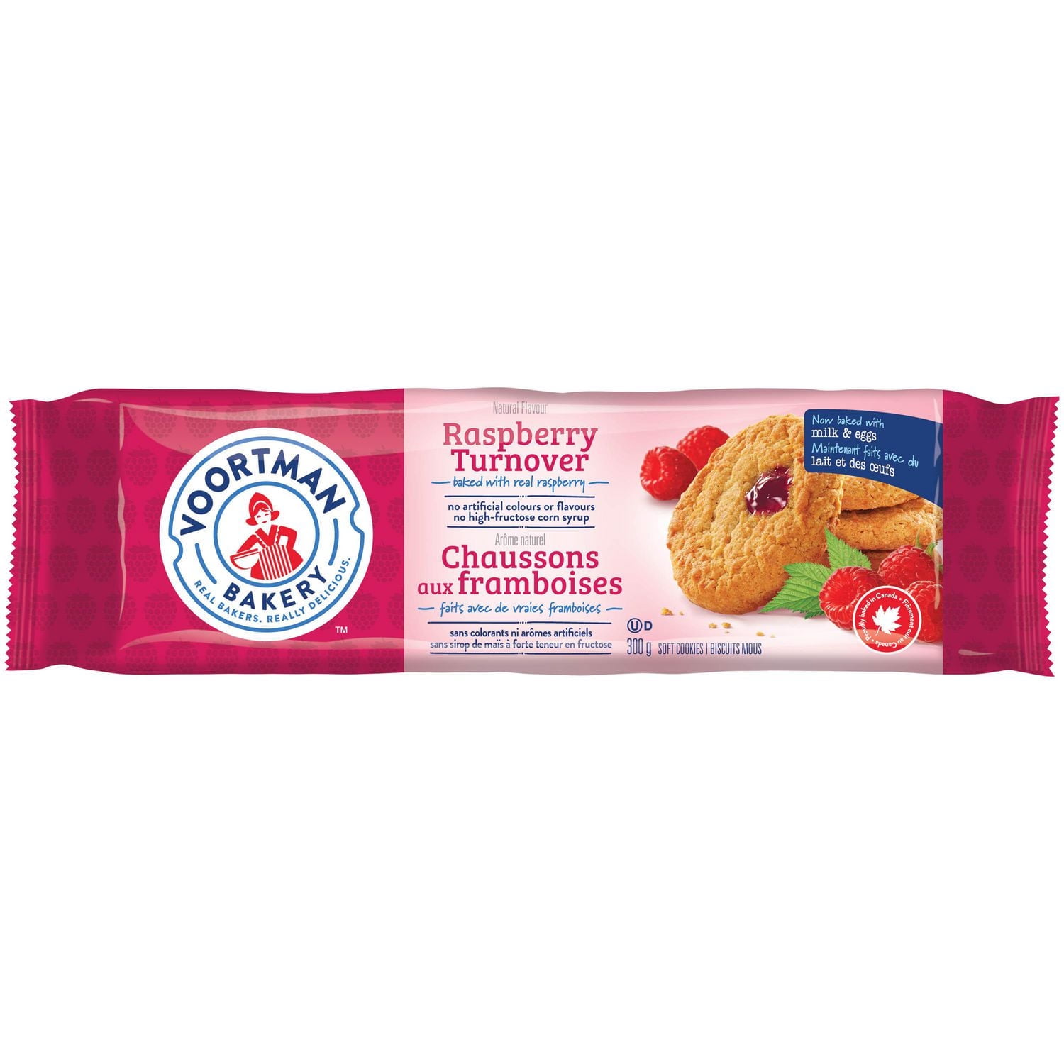 Click here for Voortman Raspberry Turnover Cookies 300 G prices