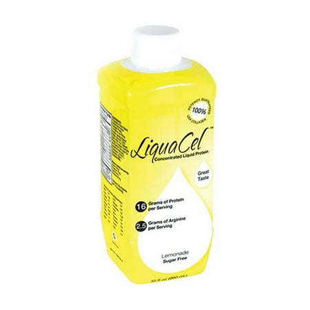 Liquacel Concentrated Liquid Protein Sugar Free, Lemonade, 32 Oz ...
