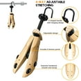 BTideas Wooden Shoe Stretcher, Adjustable 4-Way Expander for Length ...