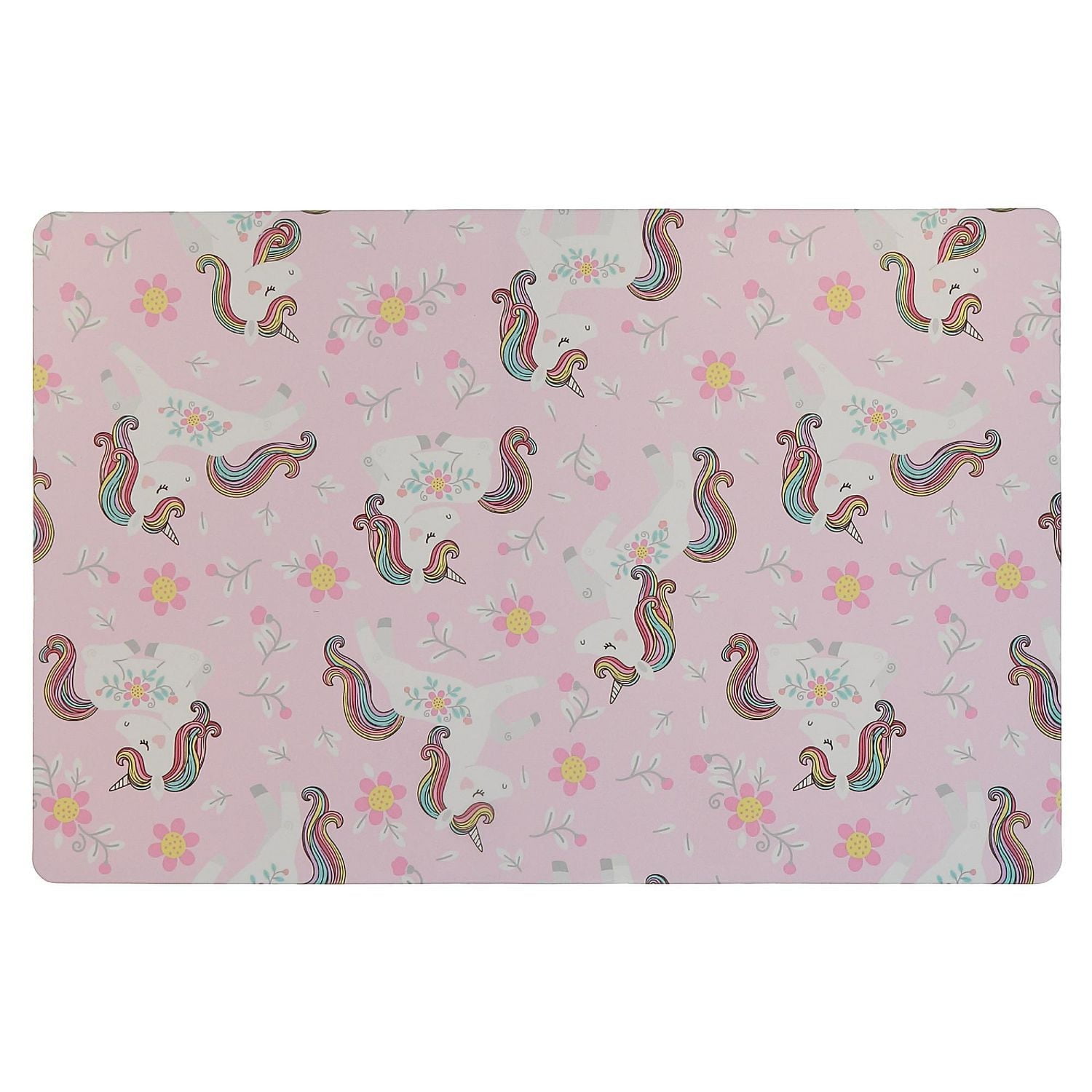 Click here for Ih Casadécor Plastic Placemat Unicorn With Floral... prices
