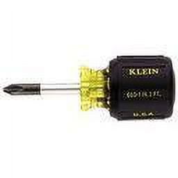 Klein Tools 32483 Screwdriver Bit, #2 Phillips & 1/4-Inch Slotted ...