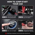 Portable Car Jump Starter with Air Compressor, 150PSI 8000A Jump ...