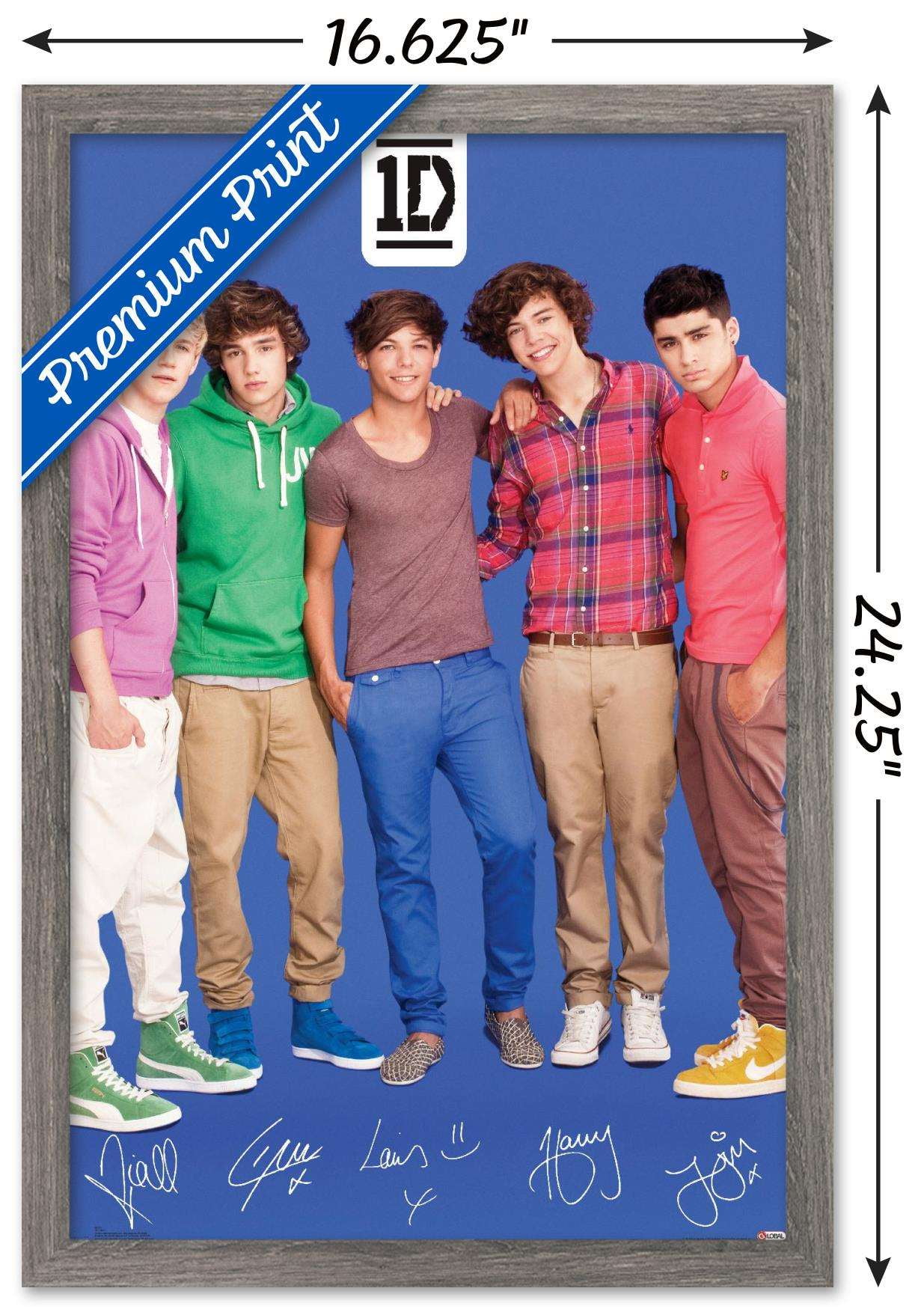 One Direction Signatures Background