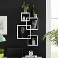 Danya B. Blocchetto Intersecting Cubes Wall Shelf Unit - Horizontal or ...