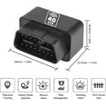 Efficient Gps Tracking For Car With Rechargeable Gsm 4g Lte Mini