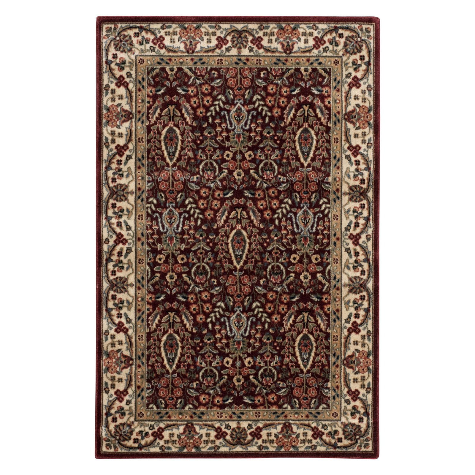 Nourison Persian Arts Burgundy Area Rug BD08 9'6" x 13' - Walmart.com