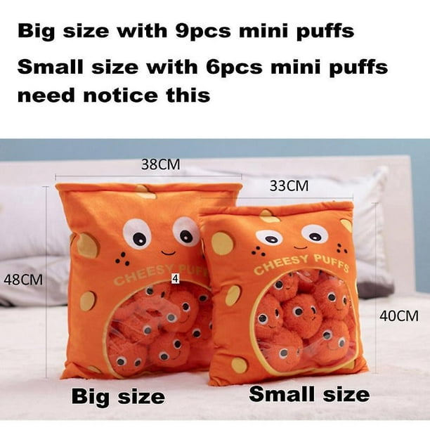 Creative 6pcs Mini Axolotl Plush Dolls In A Bag Pudding Throw Pillow ...