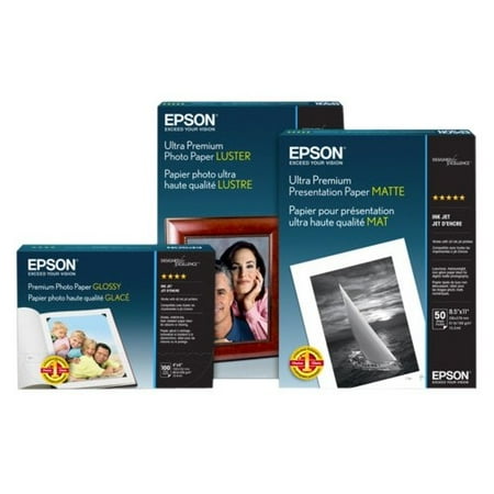 Epson Premium Luster Photo Paper (260) 10x100 | Walmart Canada