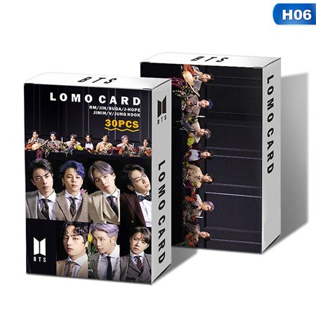 Lomo 2021 Korean Group Lomo Card Box Of 30 Lomo Cards L (FFIY ...