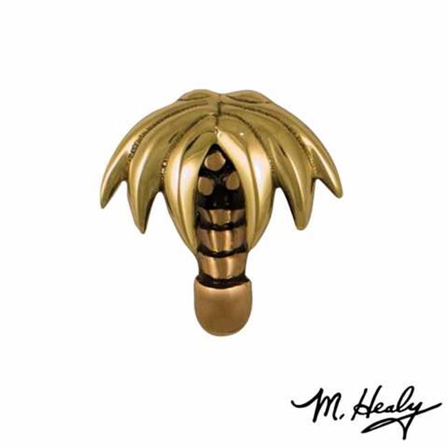 Michael Healy Designs MHR39 Palm Tree Doorbell Ringer, Brass & Bronze ...