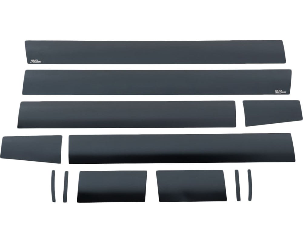 Putco 9751214BP Rocker Panel Trim For GMC Sierra 1500, Black Platinum ...