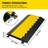 BENTISM Modular Rubber 5-Cable Warehouse Electrical Snake Cover ...