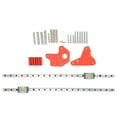 Linear Slide Rail Guide 3D Printer Sliding Block Double Z‑Axis Kit for ...