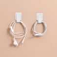 100Pcs Adhesive Wire Organizers Adjustable Cord Clip Cable Management ...