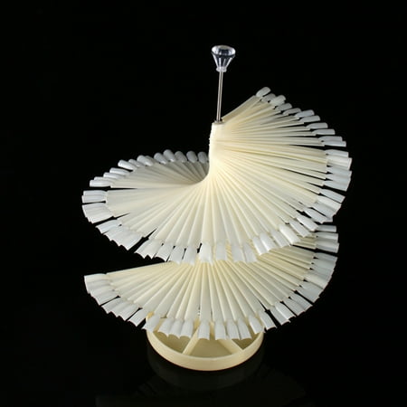 Hi.FANCY 120pcs/set Nail Art Display Stand false nail stand Palette ...
