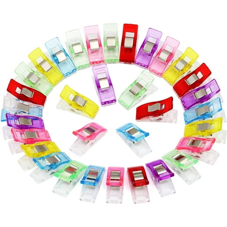 Pack de 60 pinces à tissu, accessoires de couture en plastique, 6 ...