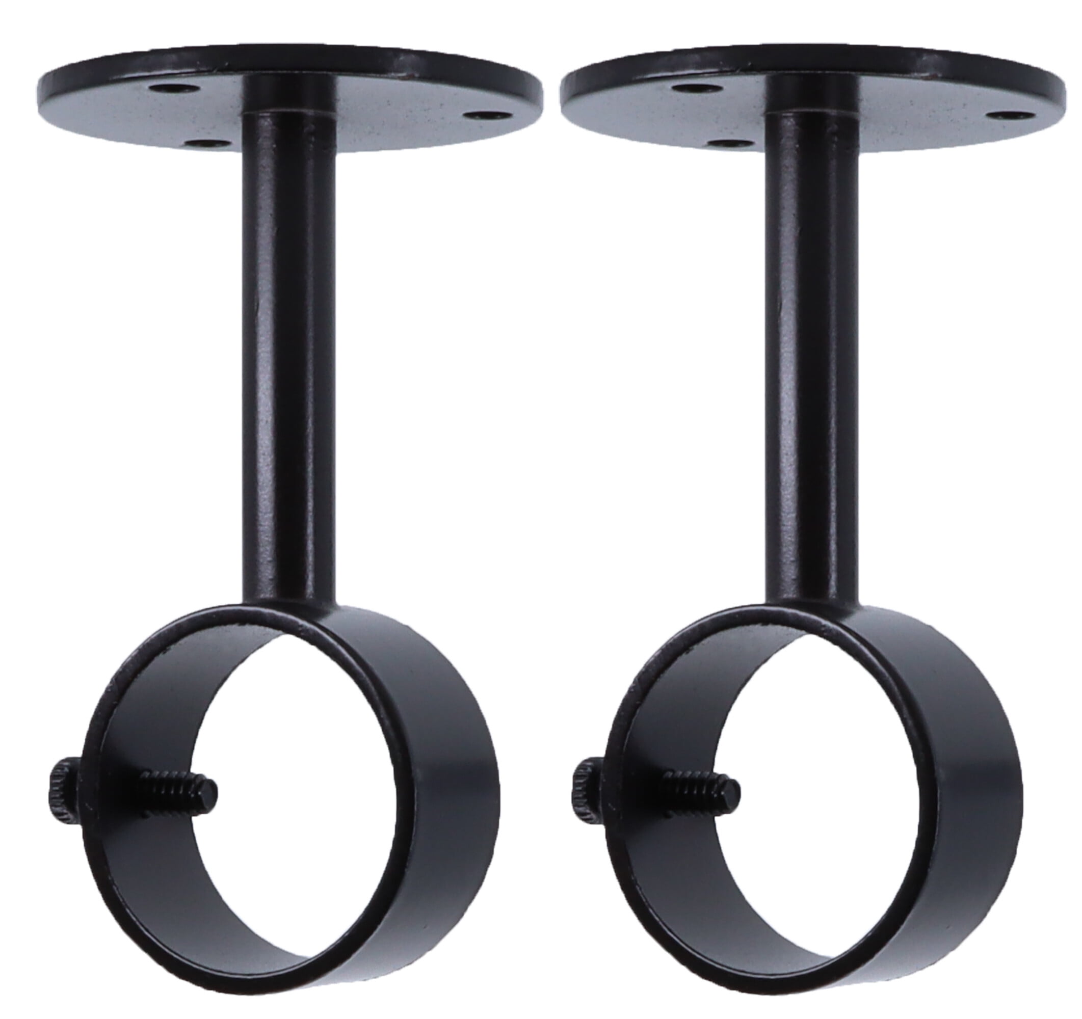 MERIVILLE Ceiling-Mounted or Wall-Mounted Curtain Rod Brackets, for up ...