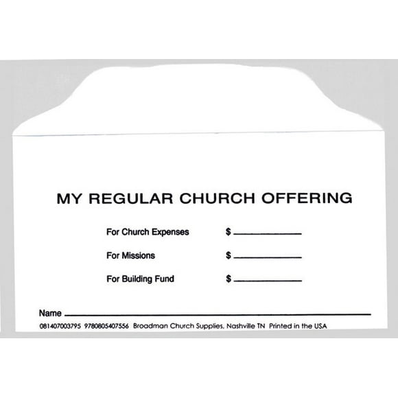 Church Offering Envelopes