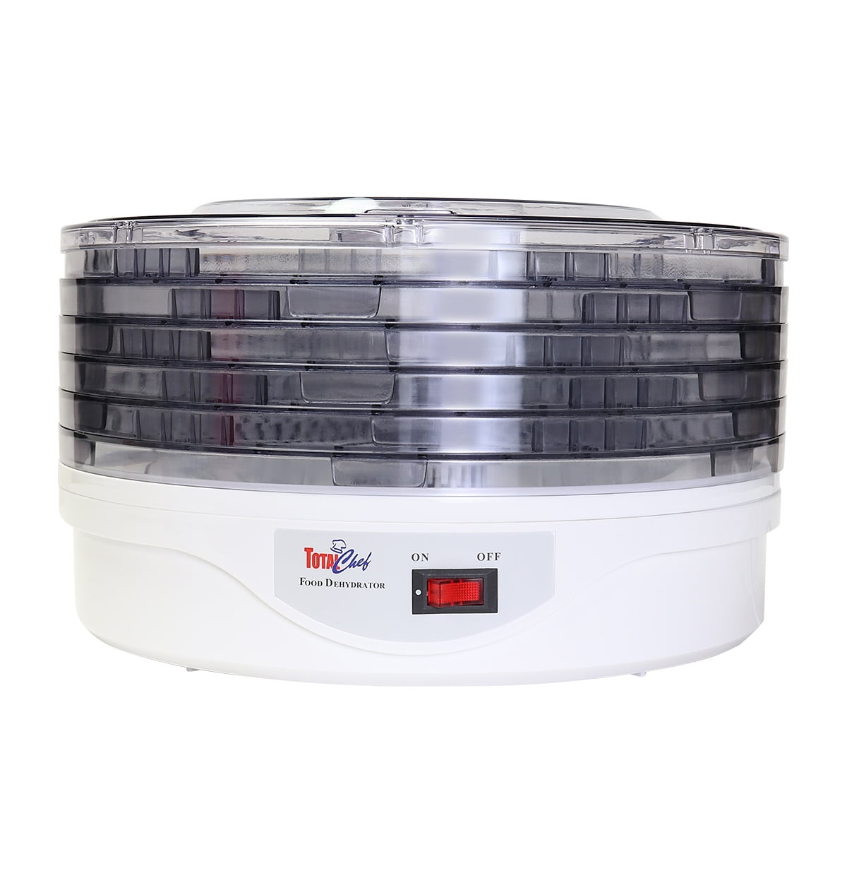 Total Chef Countertop Food Dehydrator with 5 Trays - Walmart.com ...