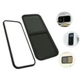 "Wuzstar RV Window, Black Glass, Horizontal Sliding, 42"" W X 22"" H ...