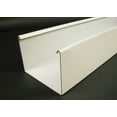 Raceway, 6000 Series, 1 Channel, 4 3/4 in W, 3 9/16 in H, 10 ft L, Gray ...