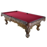 AFD Victorian Carved Professional Size Billiard Table Kit with Real ...