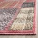 SAFAVIEH Vintage Caolan Geometric Plaid Area Rug, Red/Multi, 8' x 10 ...