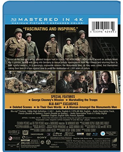The Monuments Men Dvd Cover