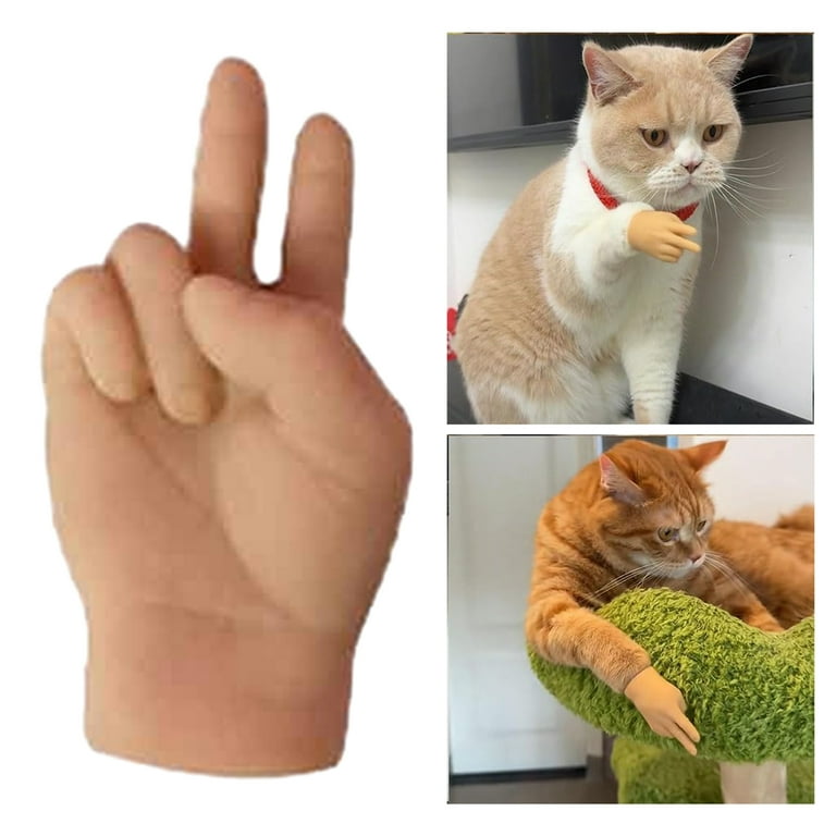 Tiny Hands For Cats AQKILO Cat Tiny Hands Finger Puppets - 9 Piece ...