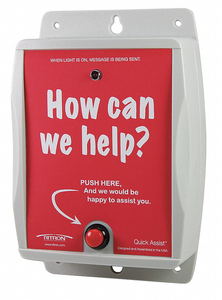 Ritron Wireless Call Button,UHF RQA-451 - Walmart.com