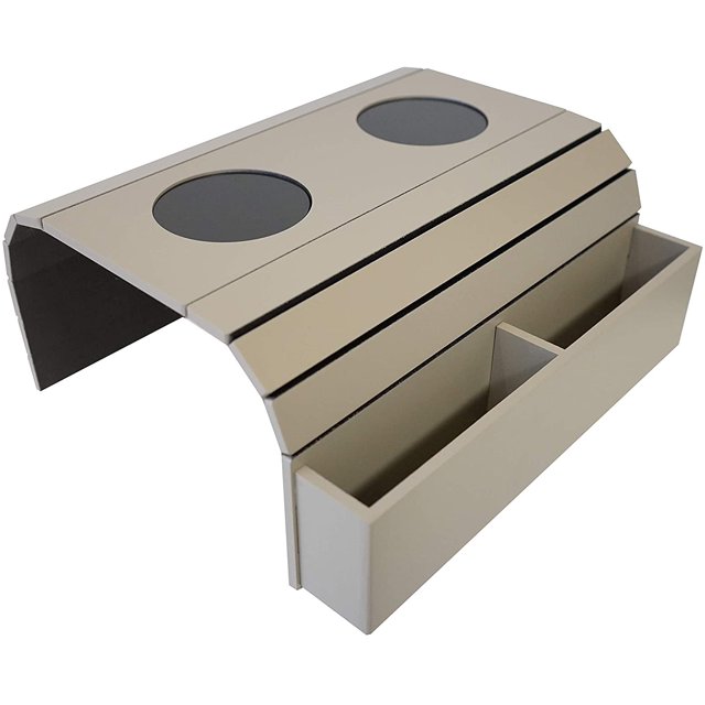 Sofa Arm Tray Table. Remote Control and Cellphone Organizer Holder, Arm ...