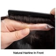 Toupee for Men 0.1-0.12mm Thin Skin Injection PU Base Men Hair System ...